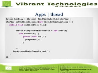 Android - Anatomy of android elements & layouts
