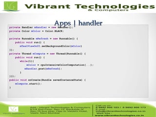 Android - Anatomy of android elements & layouts