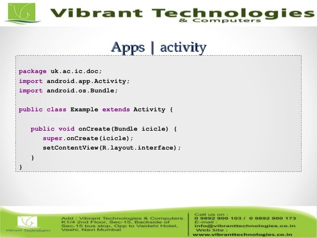 Android - Anatomy of android elements & layouts