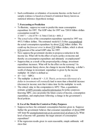 Anatomy of an econometric modelling (1) | DOCX