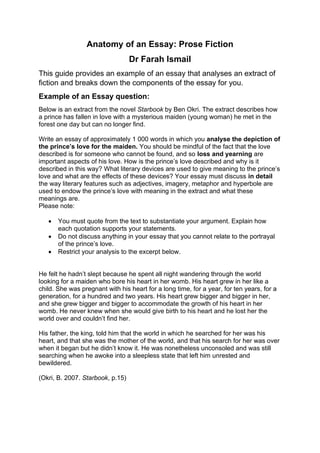 Anatomy of an Essay Analysing an Extract from Fiction Prose.pdf