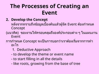 Anatomy_of_an_Event.ppt การจัด event in Thai | PPT