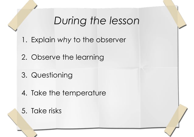 Anatomy of an outstanding lesson | PDF | Educational Assessment | Education