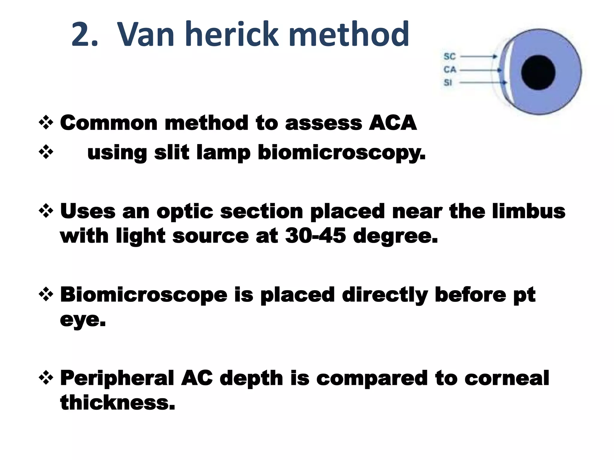 Anatomy of anterior chamber angle (1) | PPTX