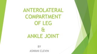 ANATOMY OF anterolateral compartment of leg and ankle joint.pdf