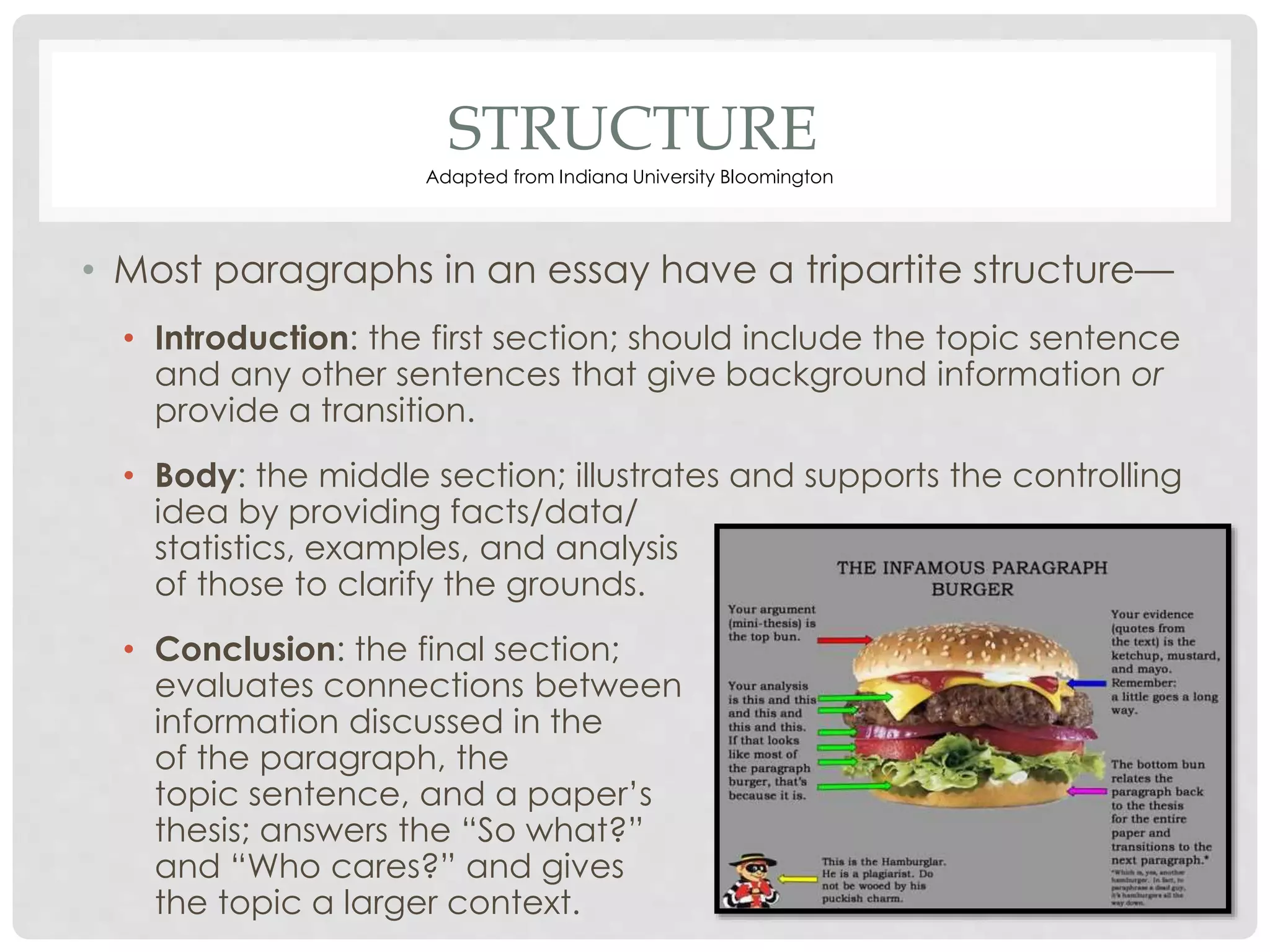 Anatomy of a paragraph | PPTX