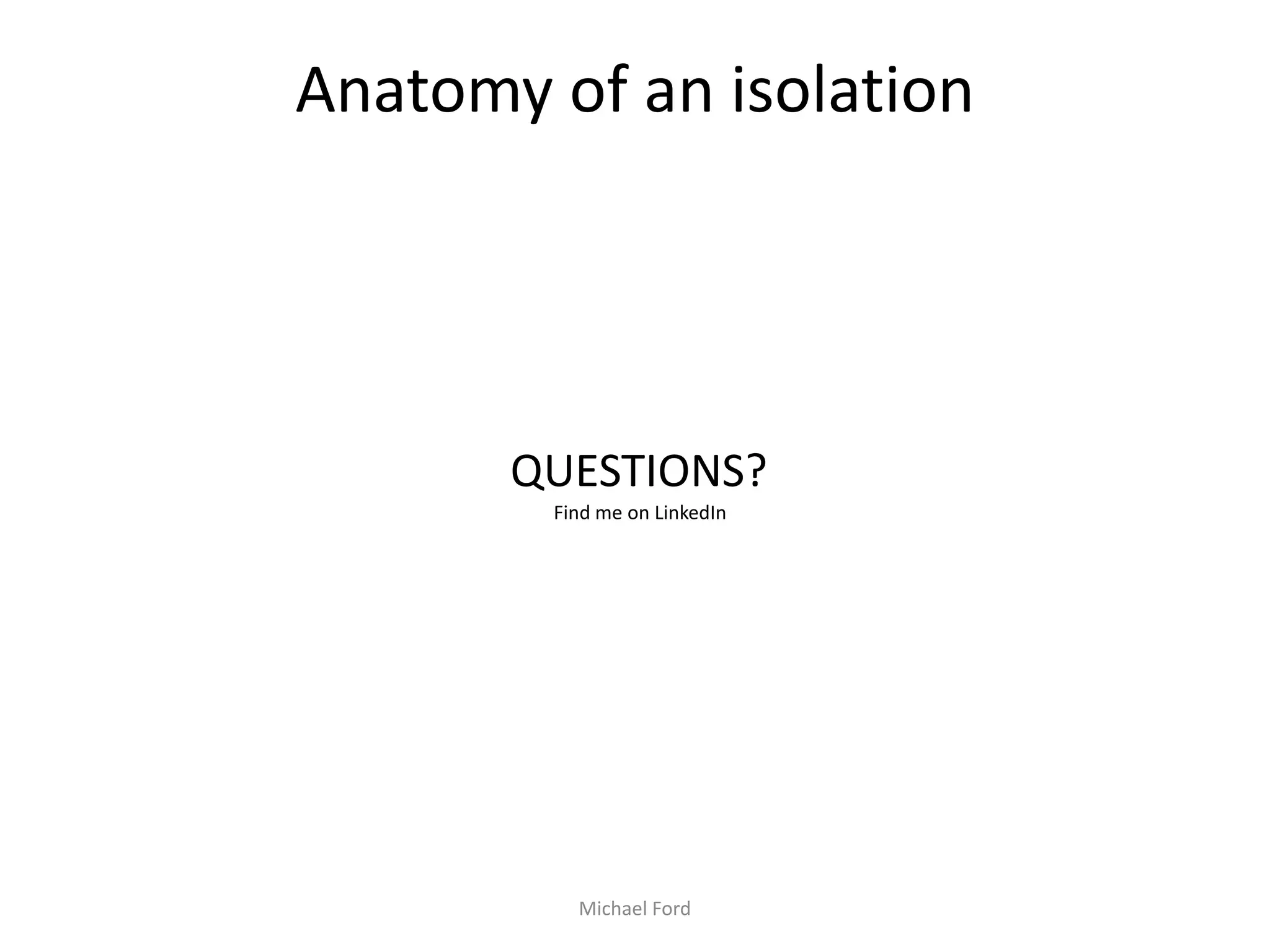 Anatomy of a process isolation | PPTX