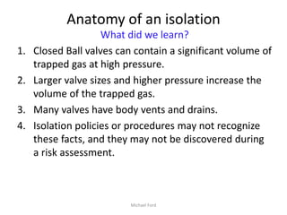 Anatomy of a process isolation | PPTX | First Aid | Injuries