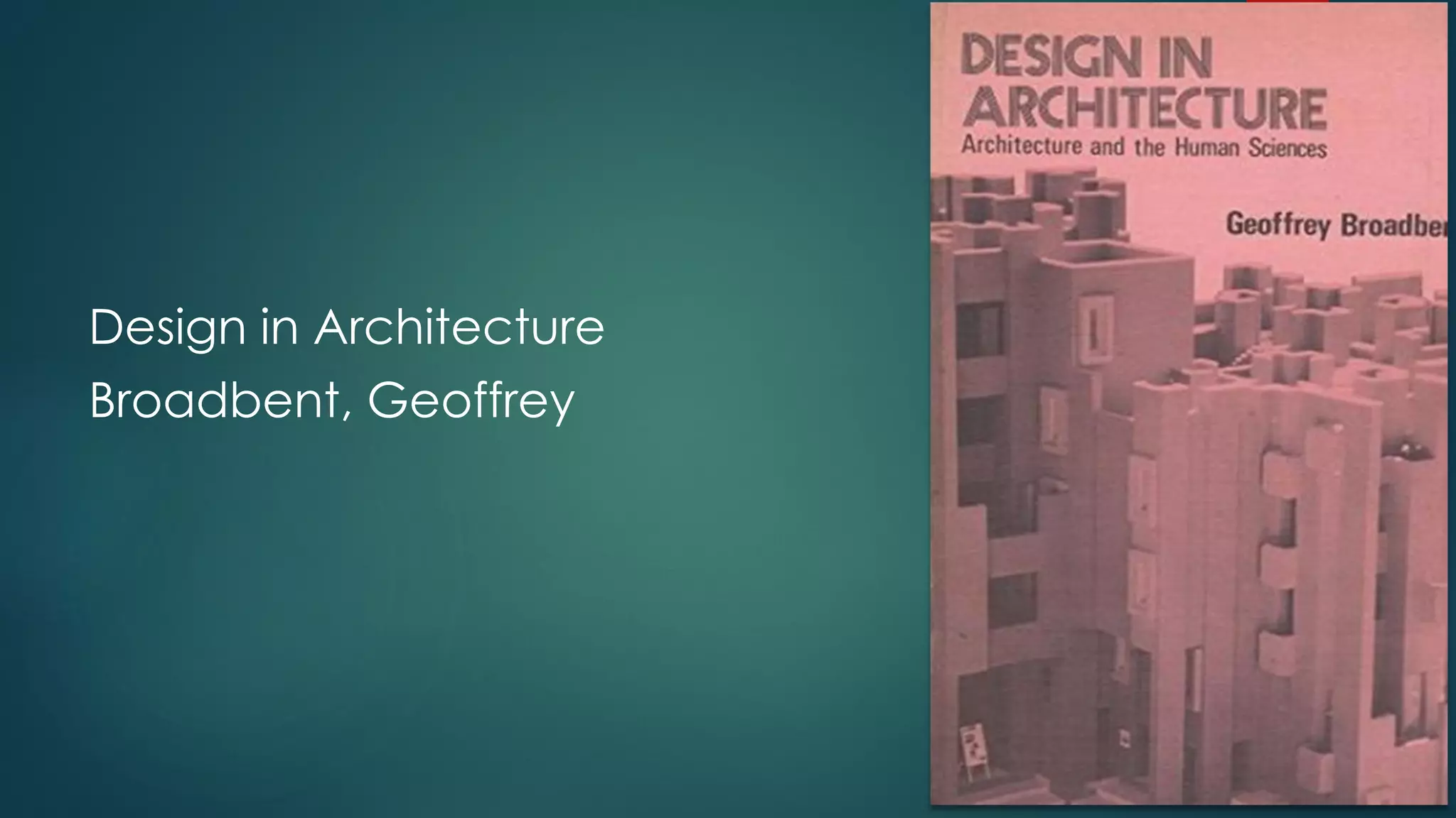 Anatomy of architectural design concept | PDF | Design | Fine Art