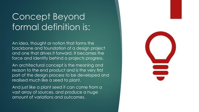 Anatomy of architectural design concept | PDF | Design | Fine Art