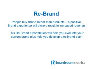 Anatomy of a re brand | PPTX | Marketing and Advertising | Business