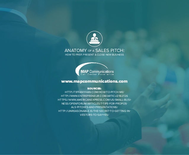 Anatomy of a Sales Pitch: MAP Communications