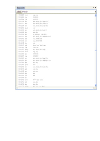 Anatomy of A Shell Code, Reverse engineering | PDF