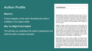 Anatomy of a Textbook | PPT