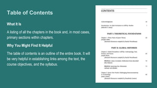 Anatomy of a Textbook | PPT