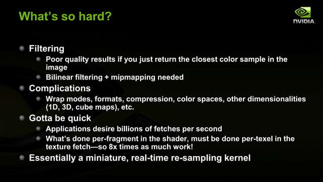 Anatomy of a Texture Fetch