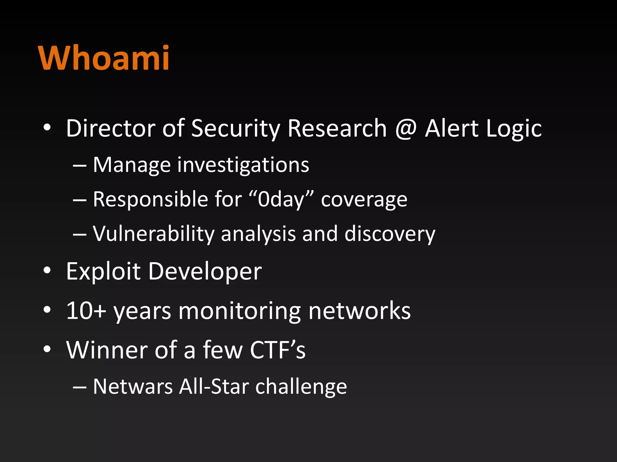 Anatomy of an Attack | PPTX