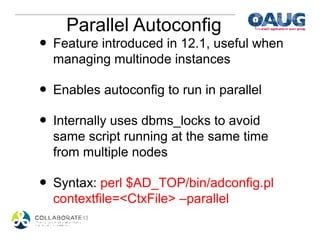 Anatomy of Autoconfig in Oracle E-Business Suite | PPT | Databases | Computer Software and ...