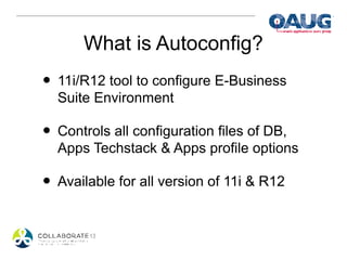 Anatomy of Autoconfig in Oracle E-Business Suite | PPT | Databases | Computer Software and ...