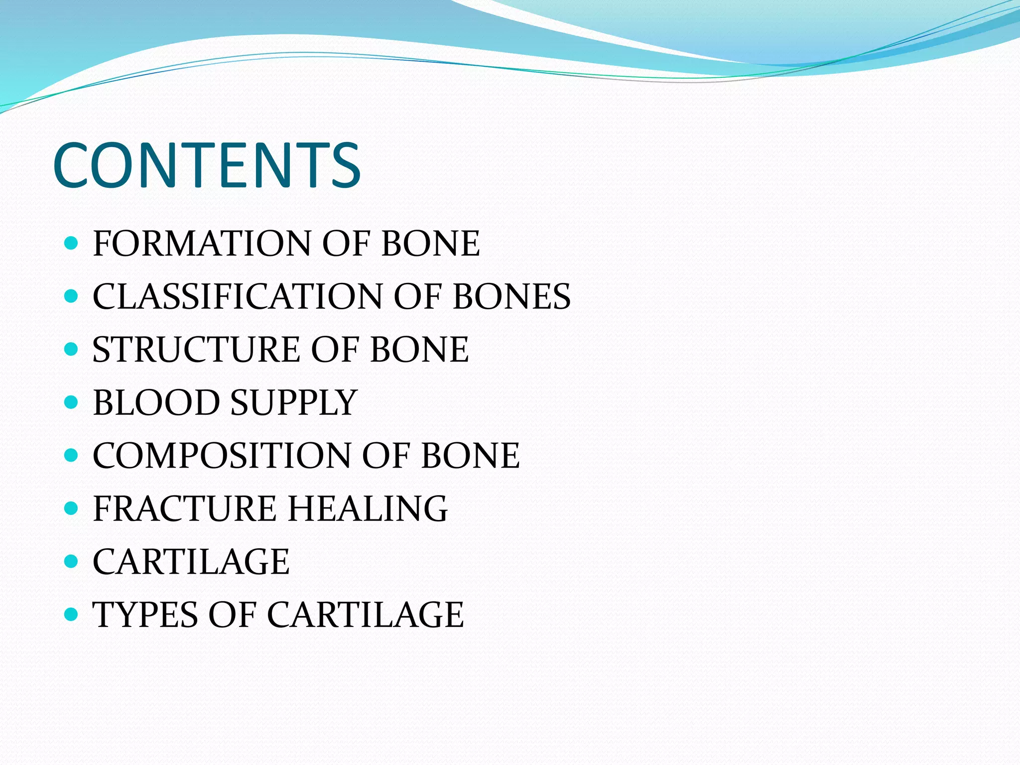 Anatomy of bone and cartilage 1 | PPTX