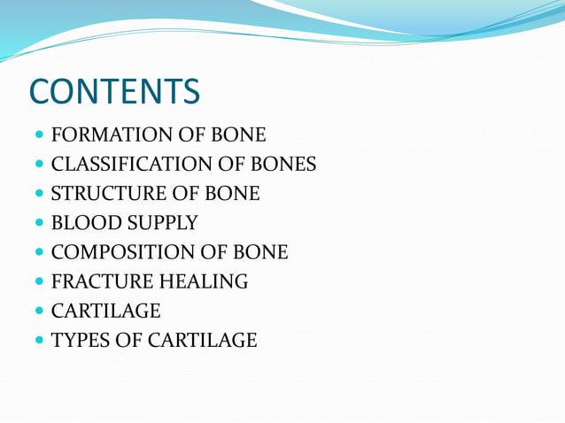 Anatomy of bone and cartilage 1 | PPTX