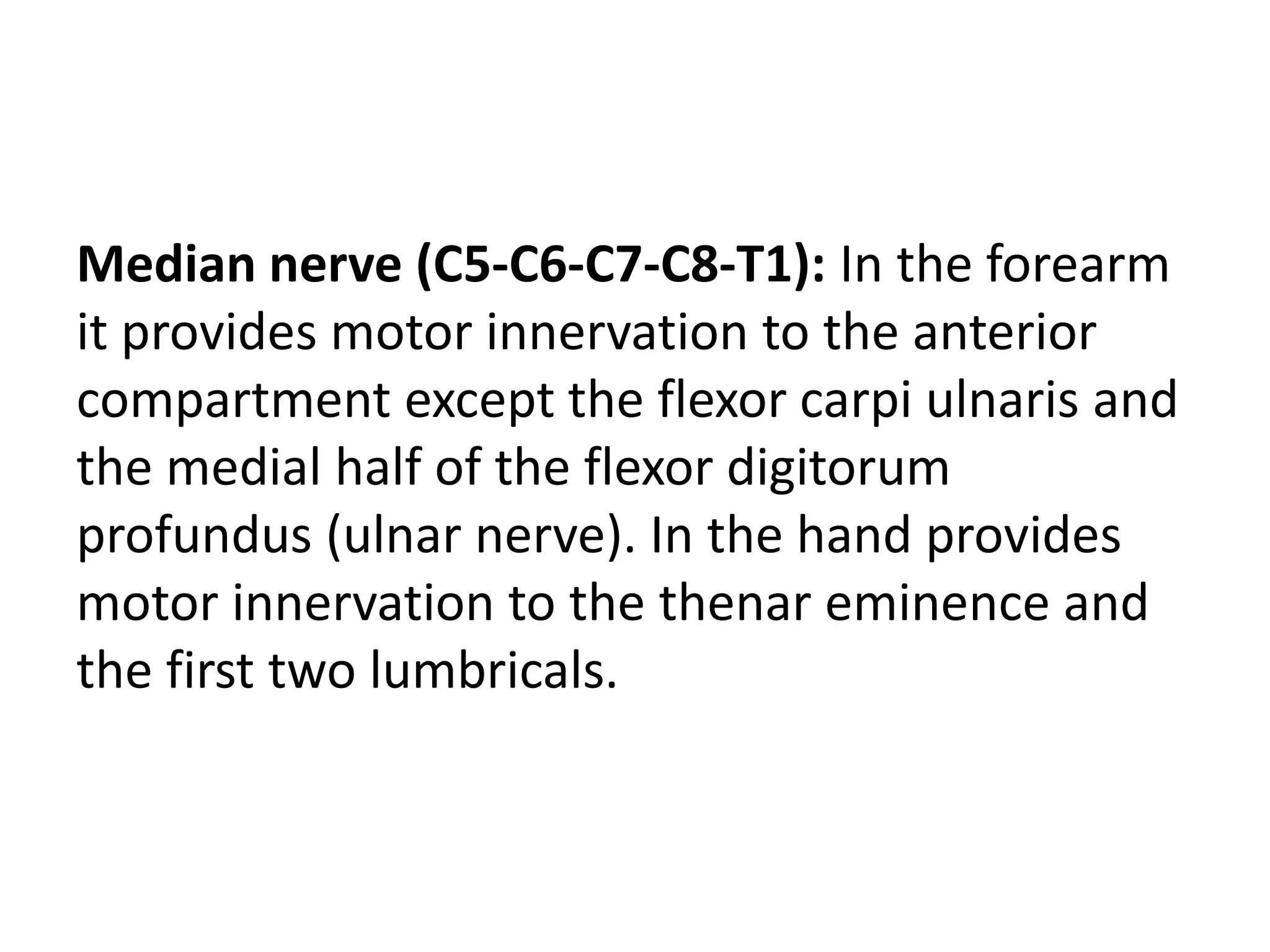 Anatomy of brachial plexus | PPTX