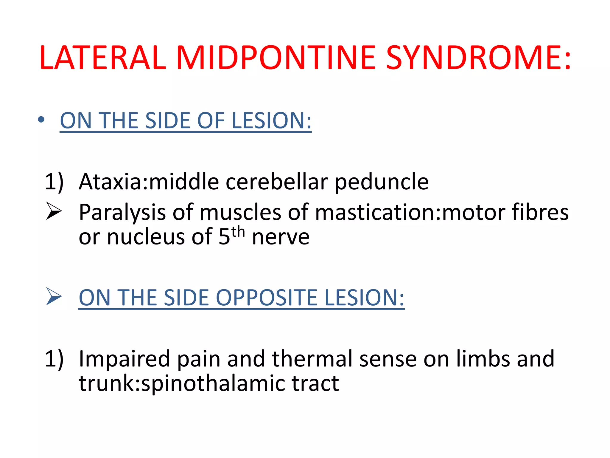 Anatomy of brainstem and its clinical significance | PPTX
