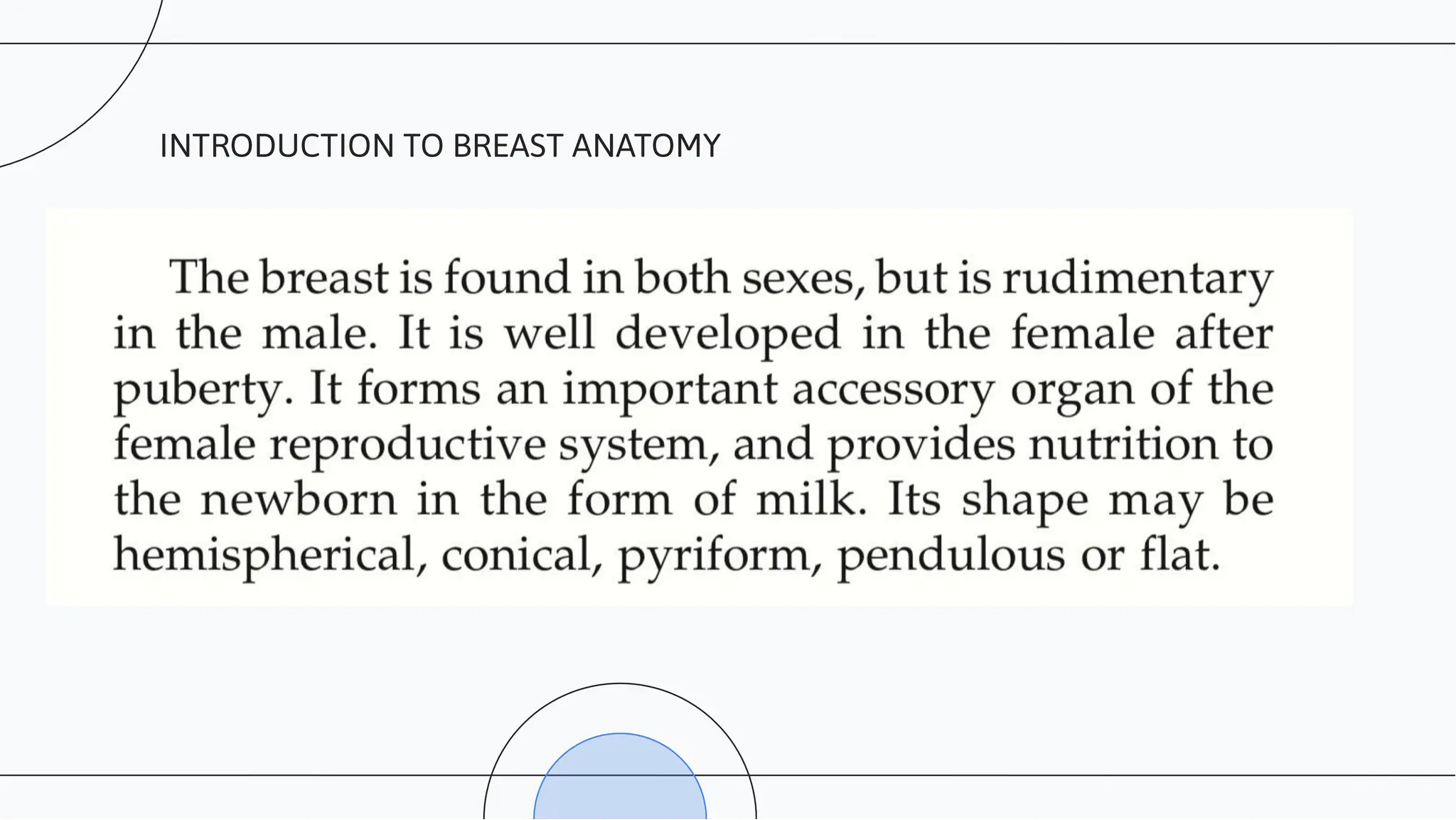 Anatomy of breast key factor from bd chaurasia | PDF