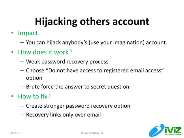 Anatomy of business logic vulnerabilities | PPTX