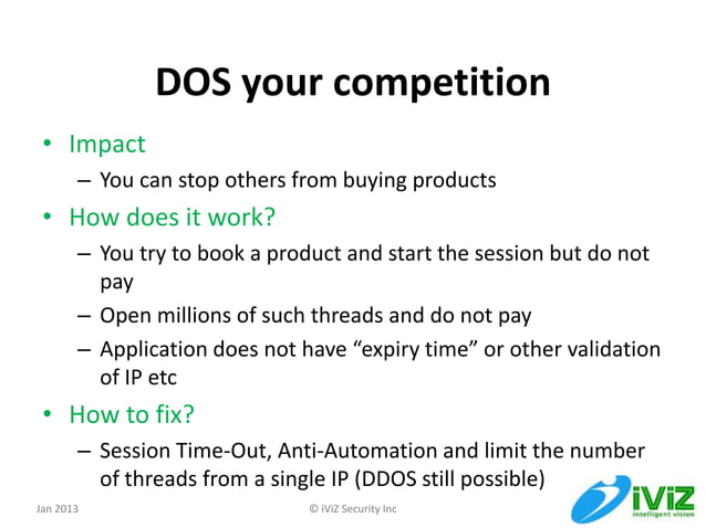 Anatomy of business logic vulnerabilities | PPTX
