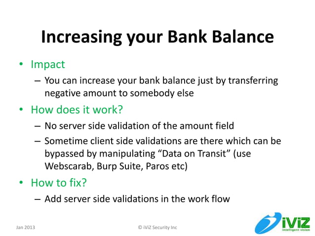 Anatomy of business logic vulnerabilities | PPTX