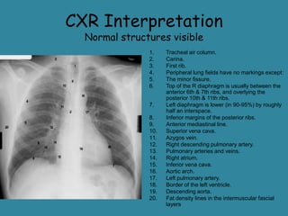 Anatomy of chest | PPTX