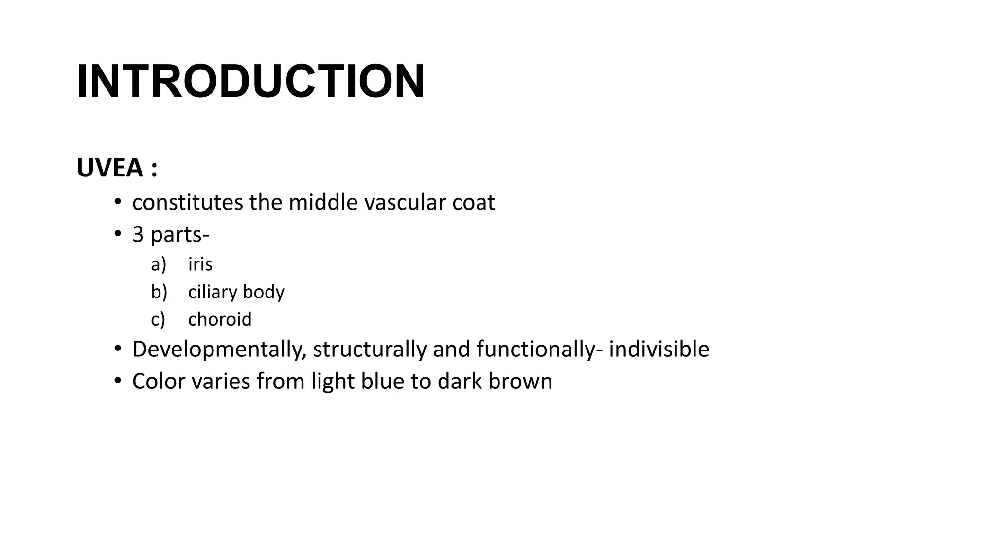 ANATOMY OF CILIARY BODY, IRIS AND CHOROID.ppt