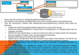 Anatomy of classic map reduce in hadoop | PPT