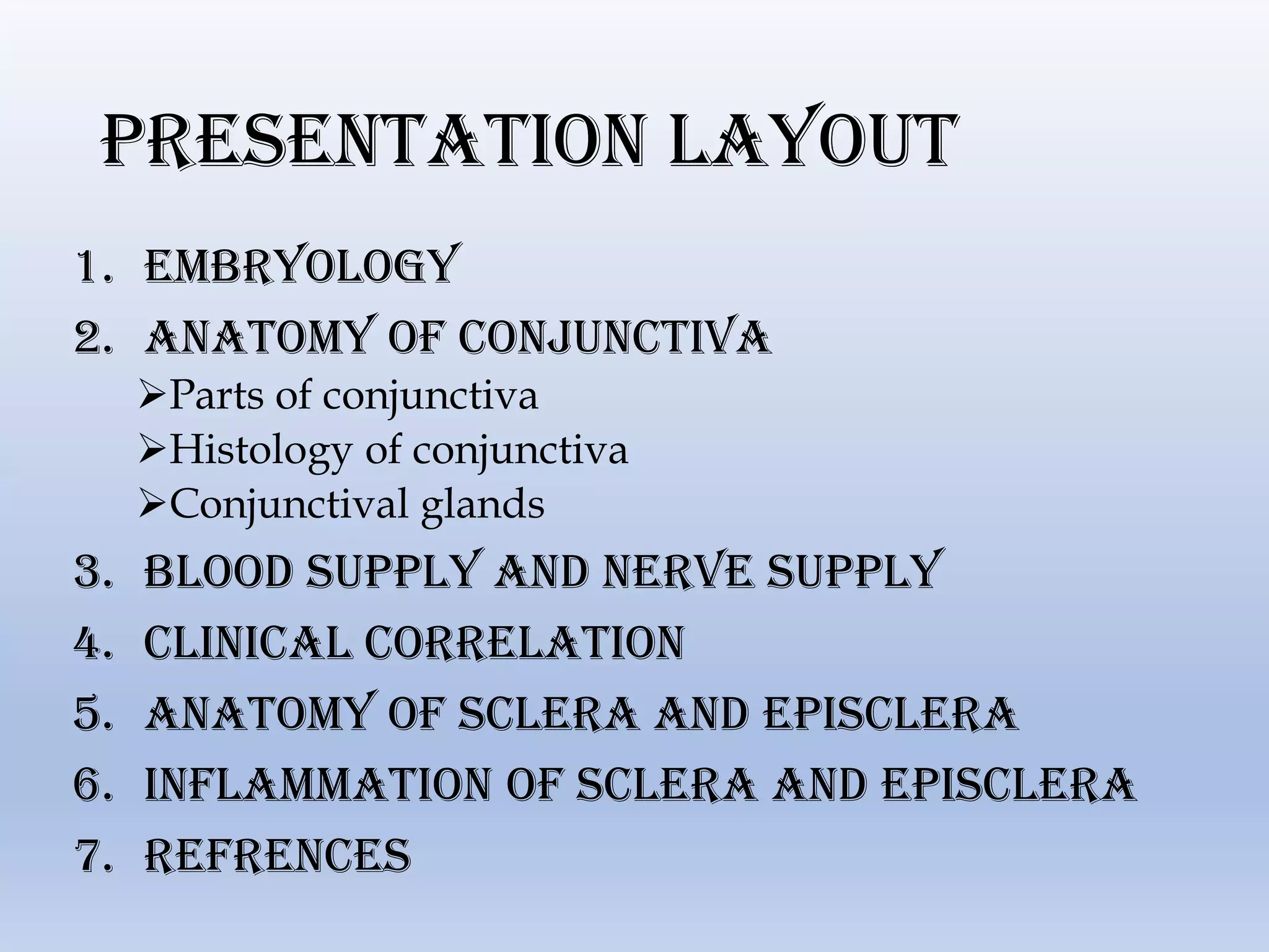 Anatomy of conjunctiva | PDF