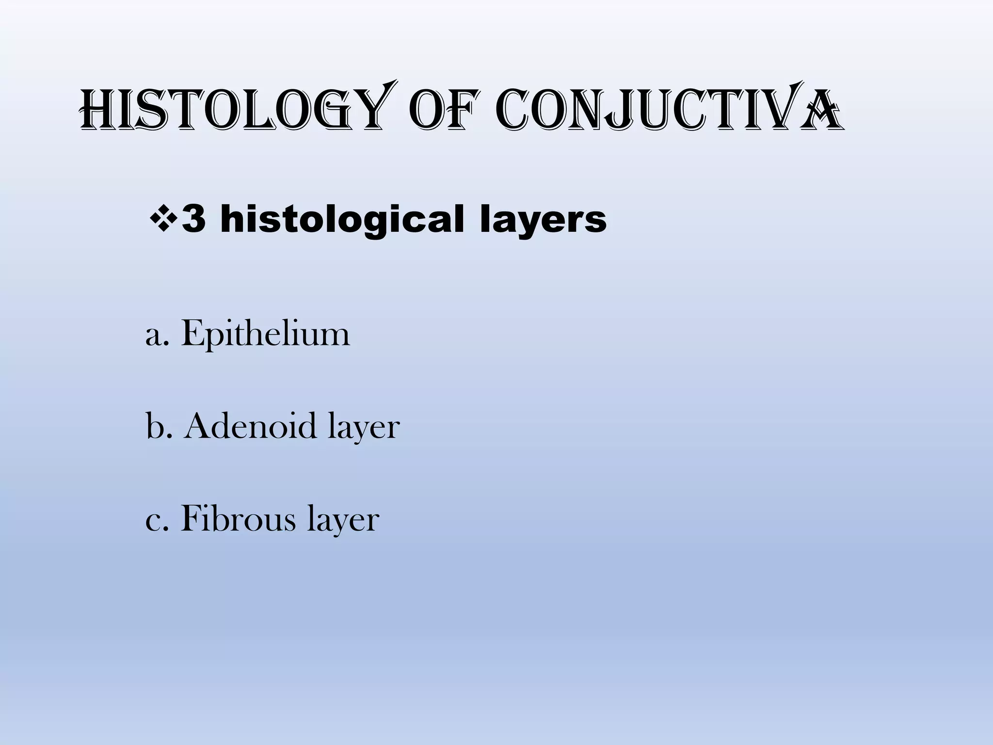 Anatomy of conjunctiva | PDF