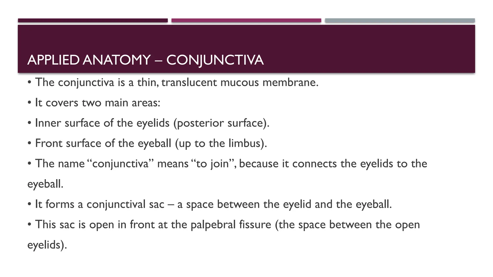 Anatomy of Conjunctiva & Types of Conjunctivitis.pptx