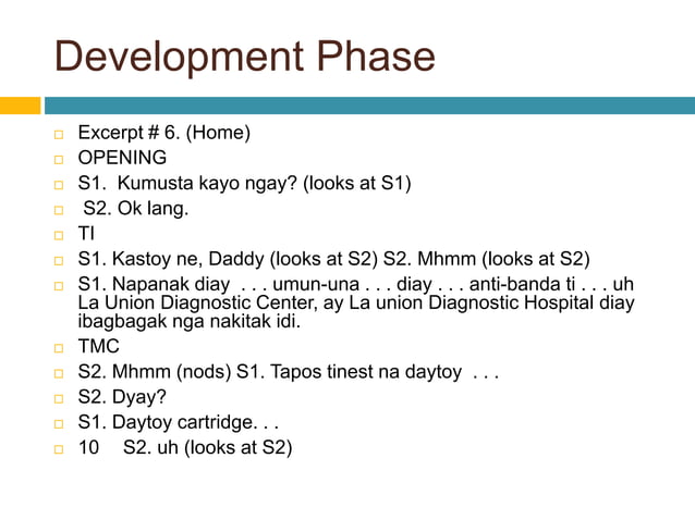 Anatomy of conversation | PPT