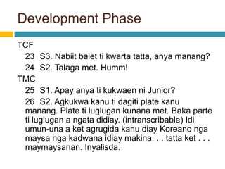 Anatomy of conversation
