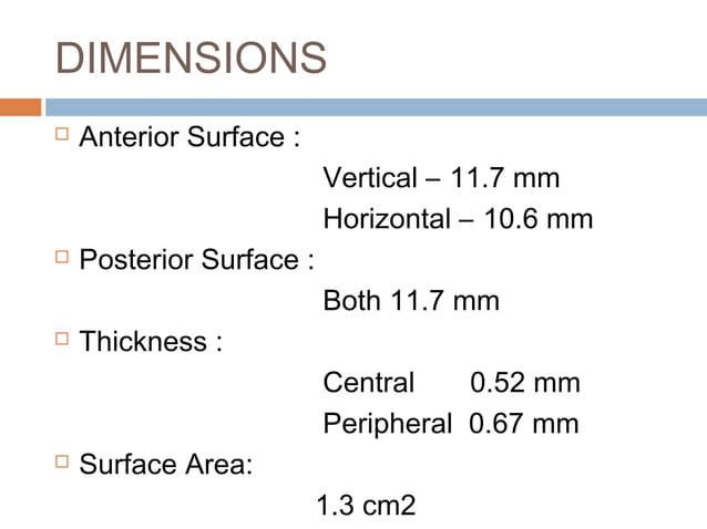 Anatomy of cornea | PPT