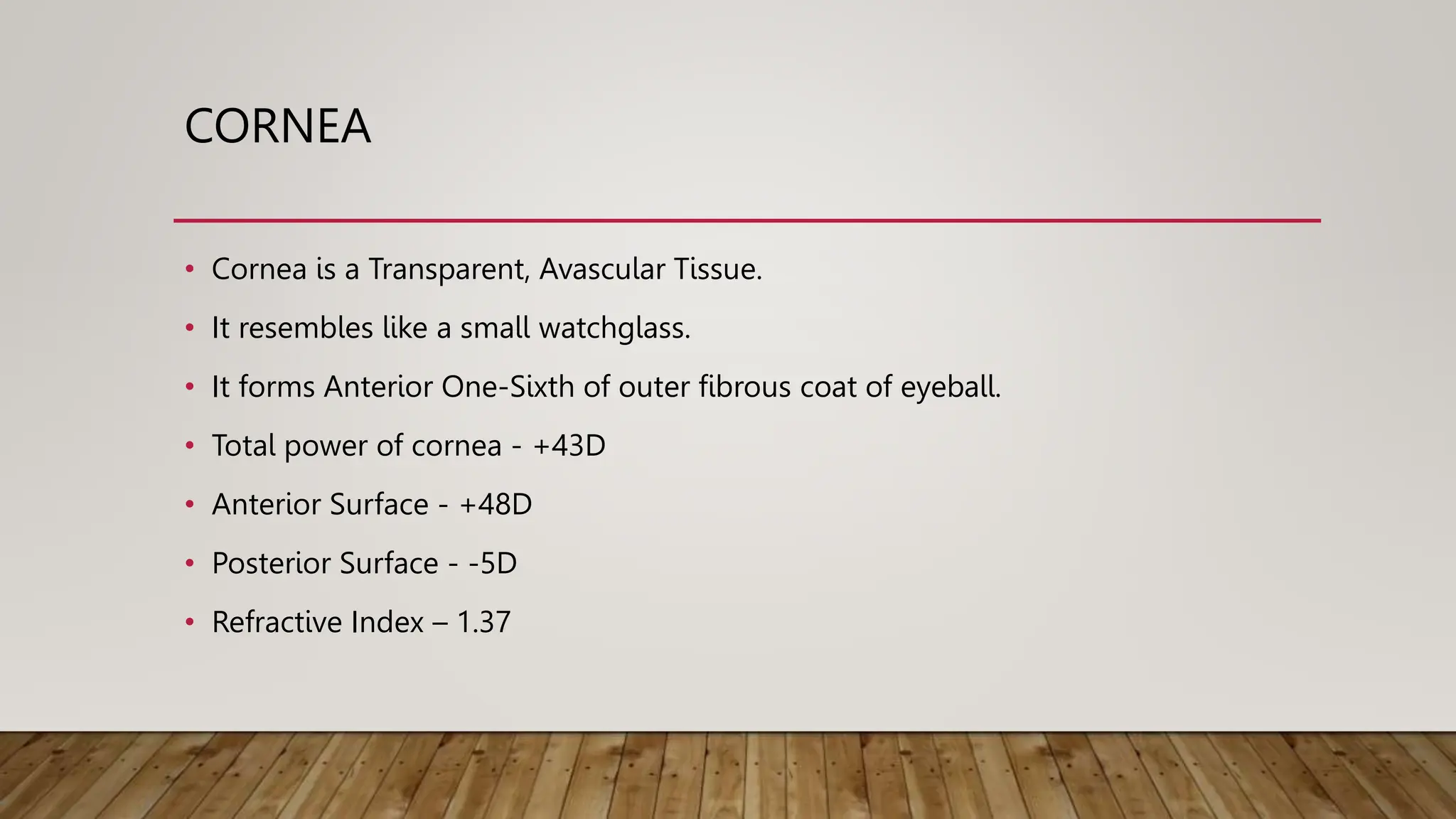 ANATOMY OF CORNEA FOR CONTACT LENS FITTING | PPT