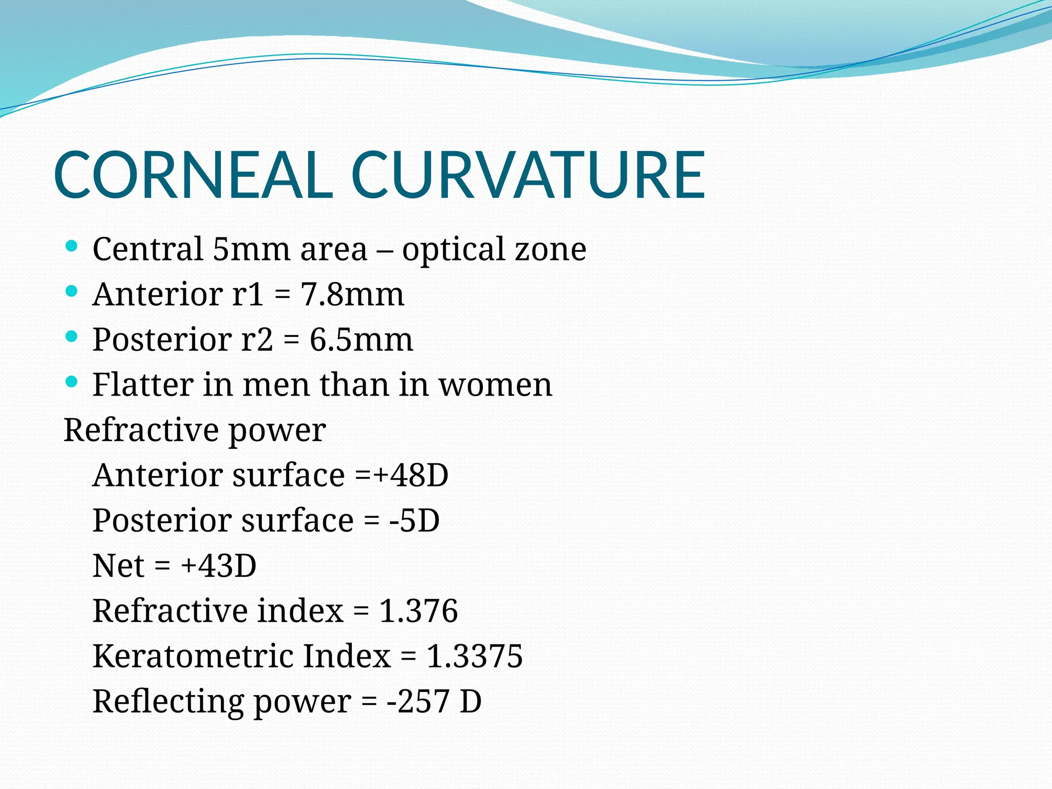 anatomy of cornea ANATOMY OF CORNEA.pptx