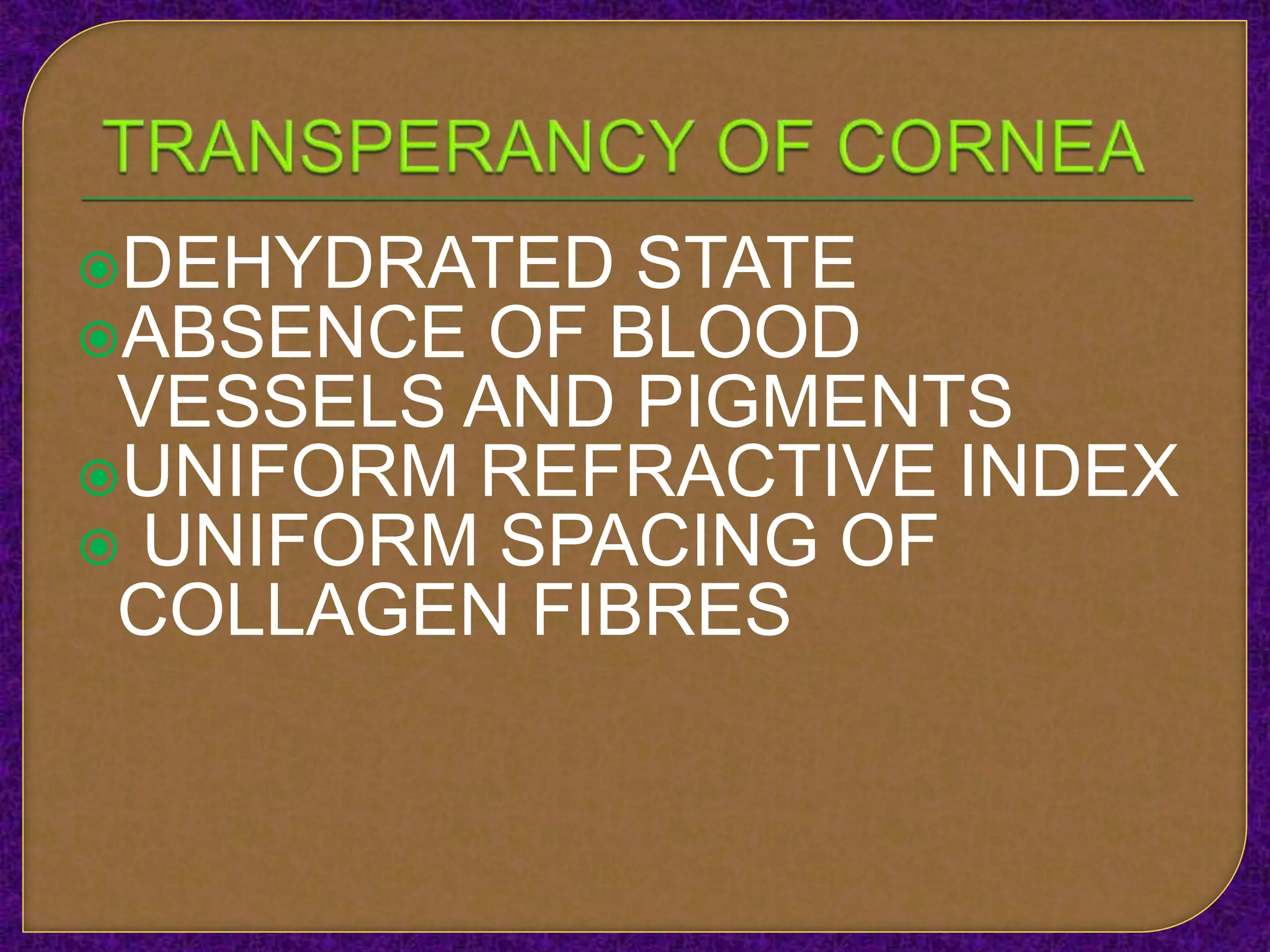 Anatomy of cornea copy | PPT
