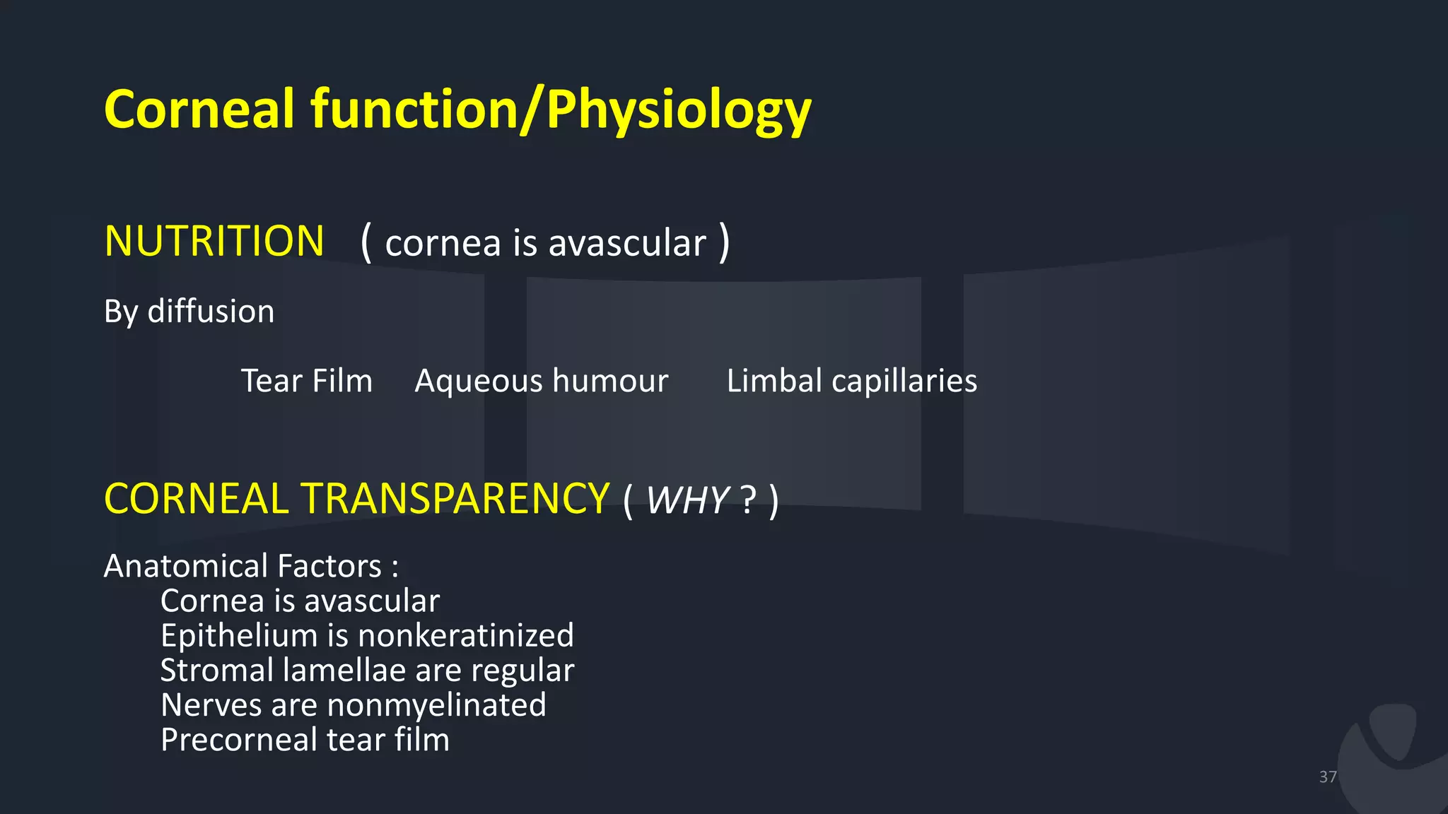 Anatomy of cornea and sclera | PPTX