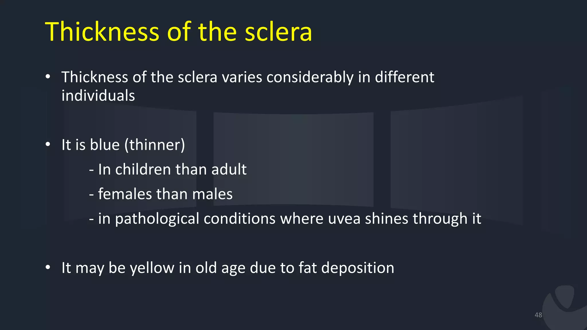Anatomy of cornea and sclera | PPTX
