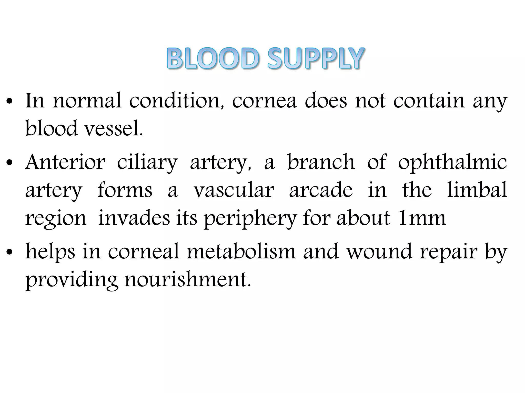 Anatomy of cornea & corneal tranparency dr.ysr