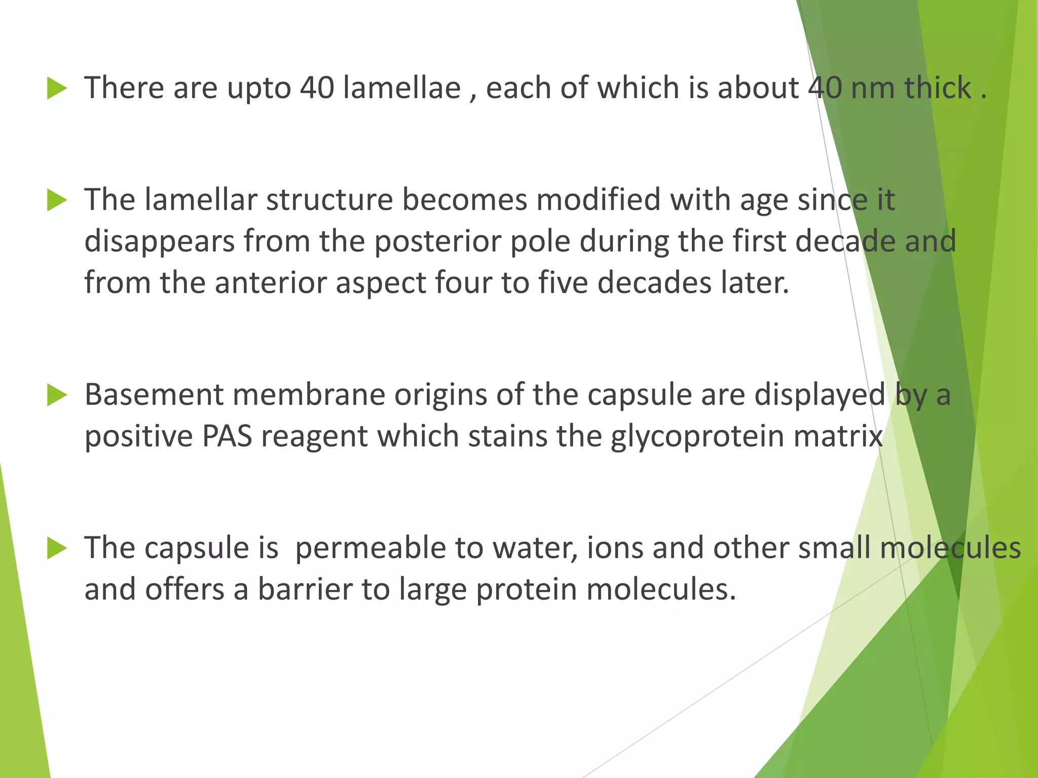 Anatomy of crystalline lens by Dr. Aayush Tandon | PPTX