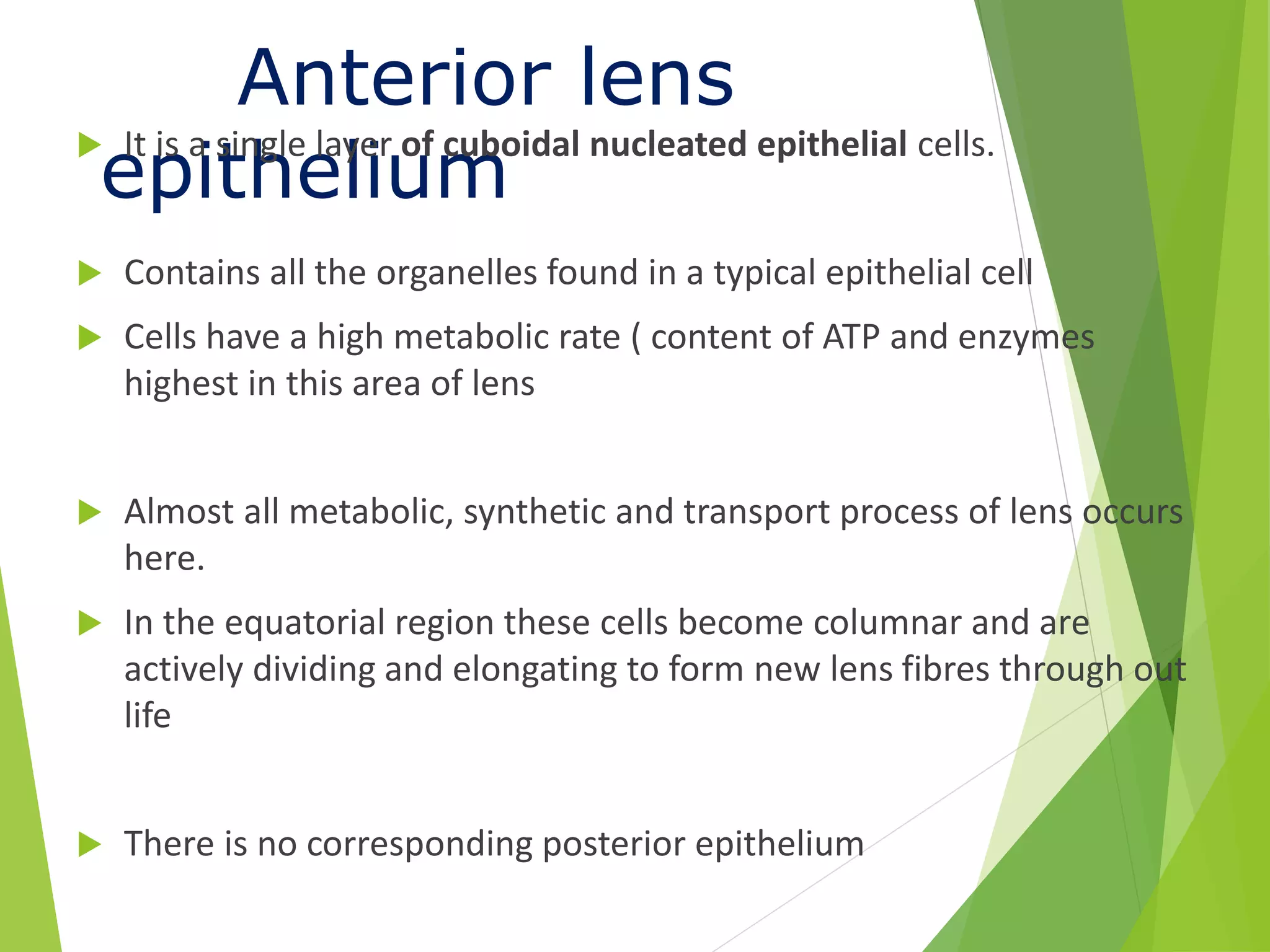 Anatomy of crystalline lens by Dr. Aayush Tandon | PPTX