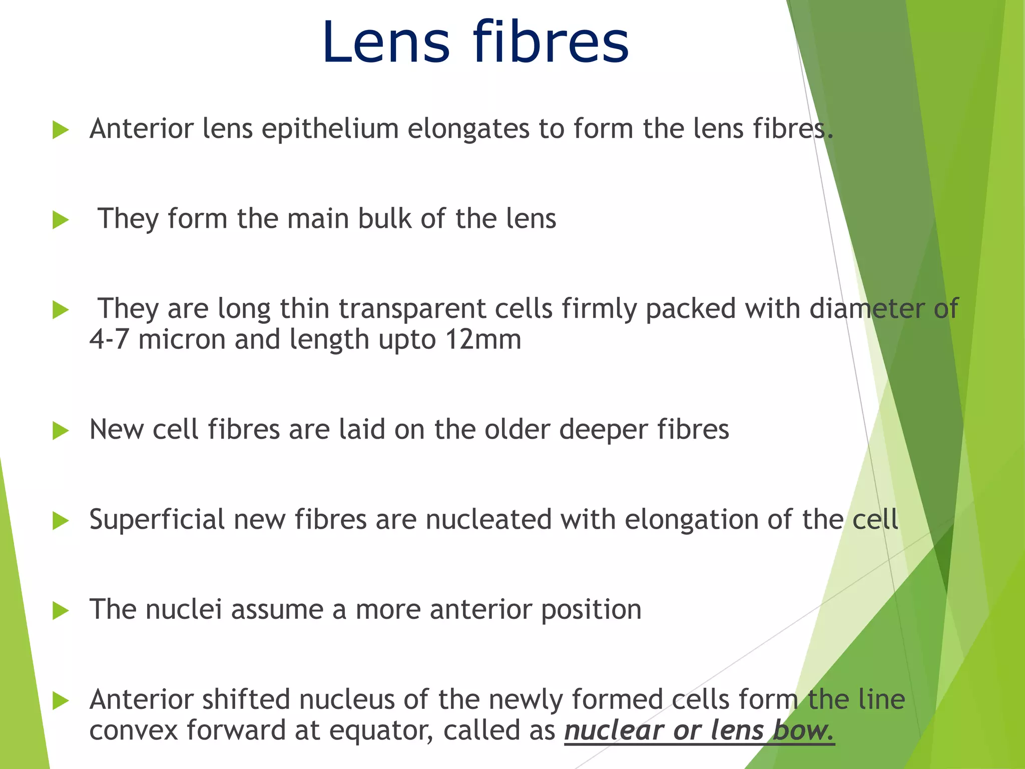Anatomy of crystalline lens by Dr. Aayush Tandon | PPTX