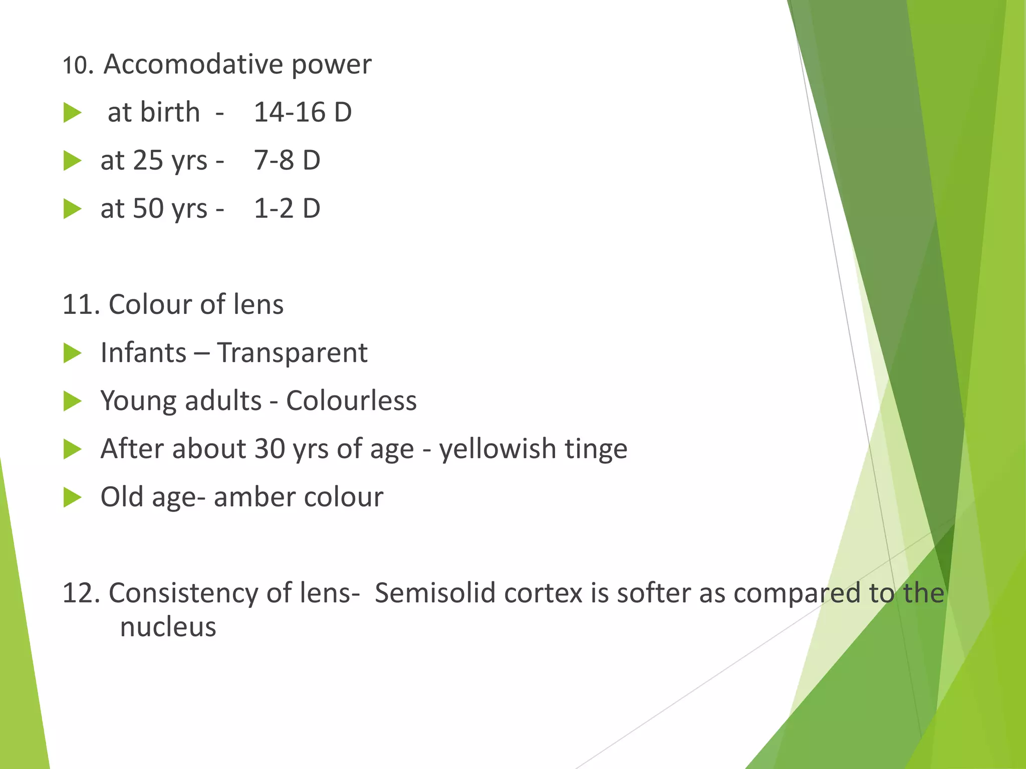 Anatomy of crystalline lens by Dr. Aayush Tandon | PPTX